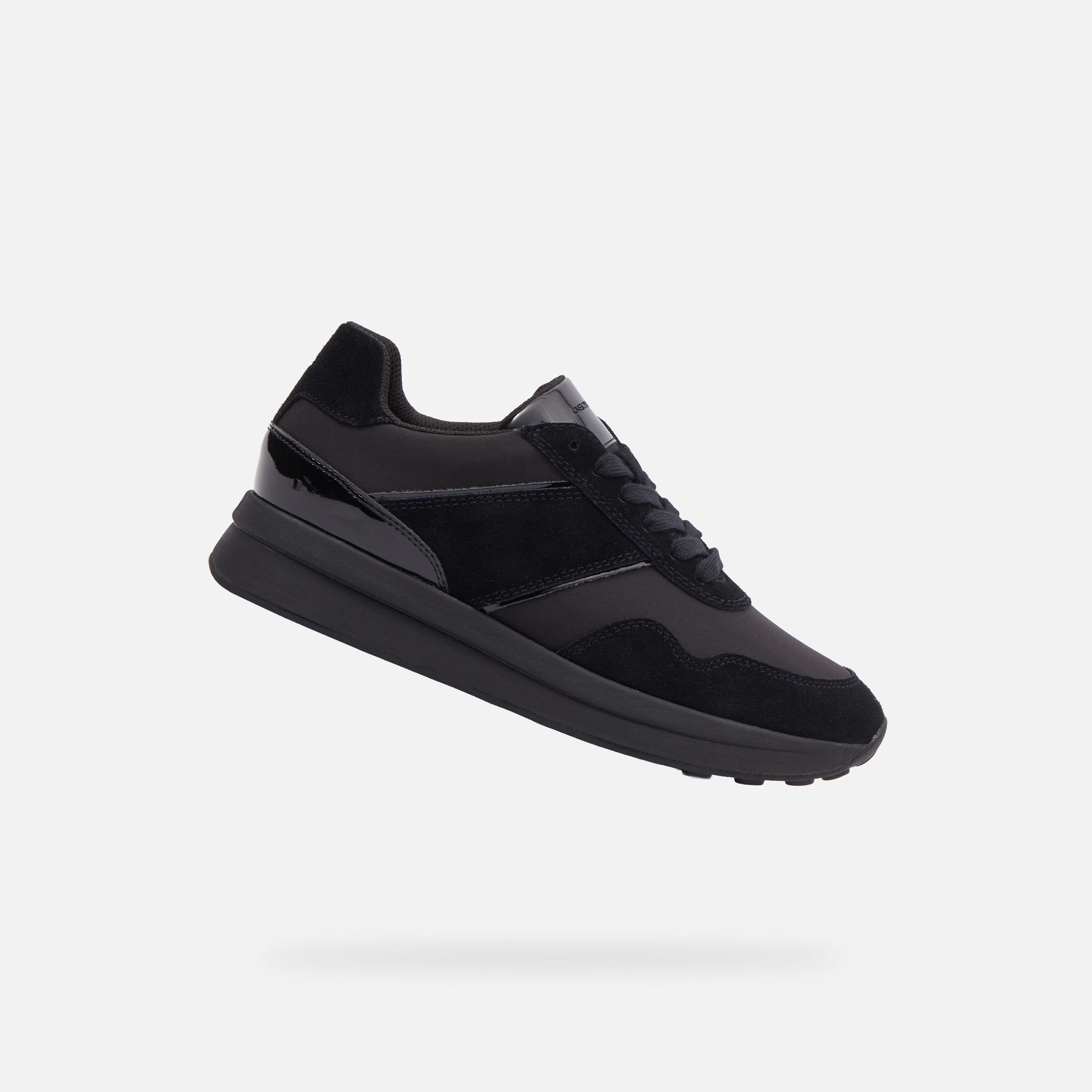 Černé dámské tenisky Geox Runntix | Geox.cz - Oficiální e-shop značky ...