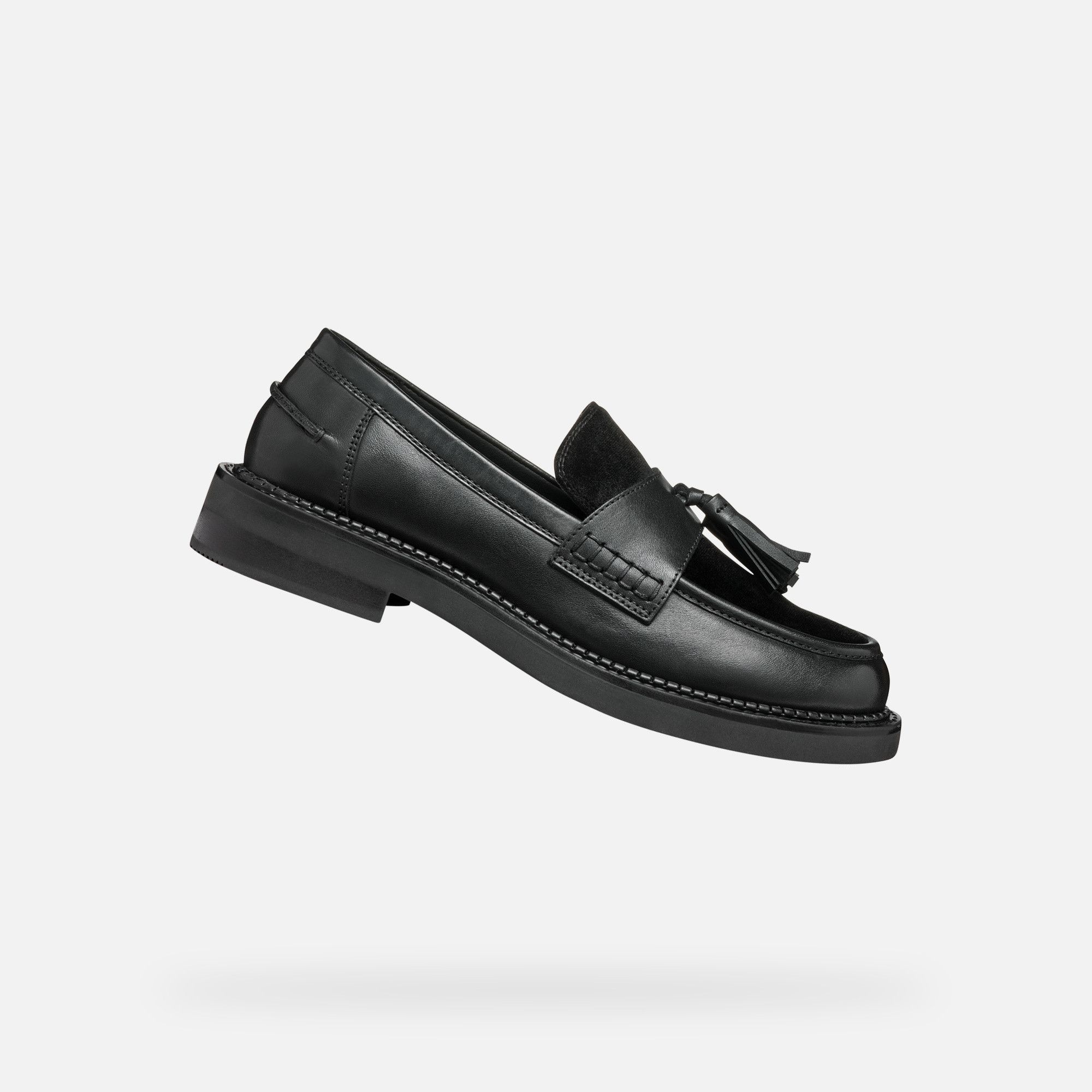 Čierne dámske mokasíny Geox Serilda | Geox.sk - Oficiálny e-shop GEOX ...
