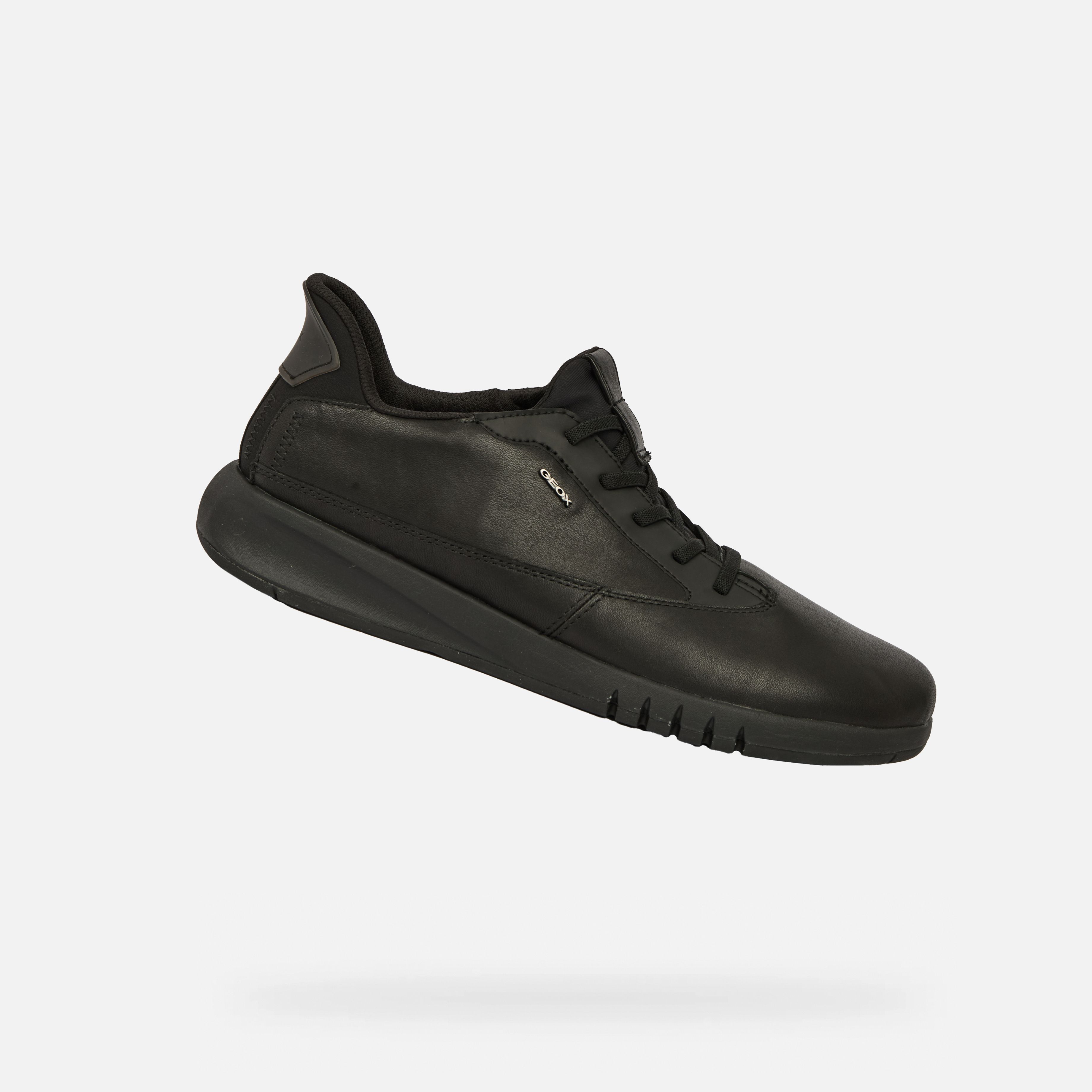 Černé pánské tenisky Geox Aerantis Plus Fast in | Geox.cz - Oficiální e ...