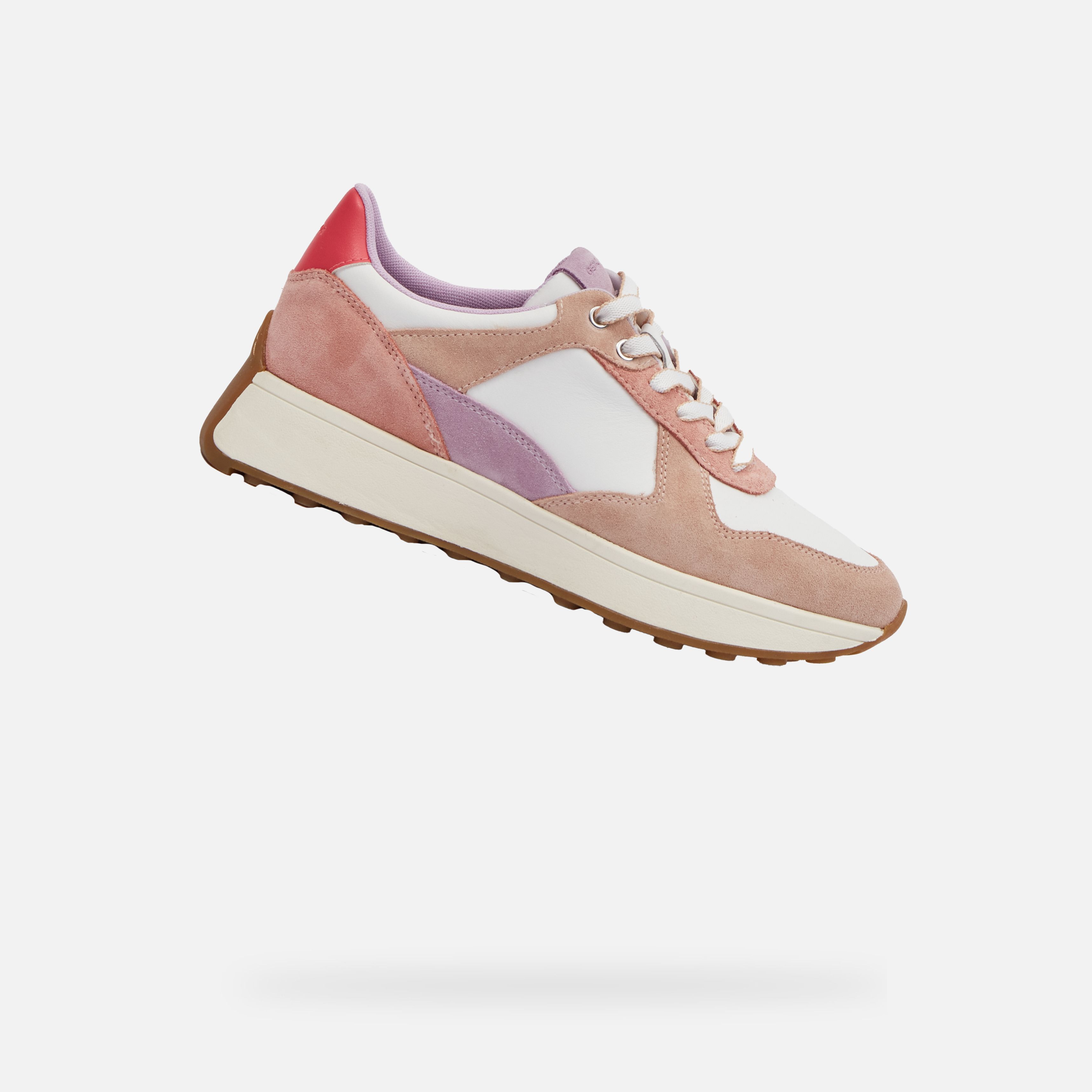 Bílé dámské tenisky Geox Amabel | Geox.cz - Oficiální e-shop značky ...