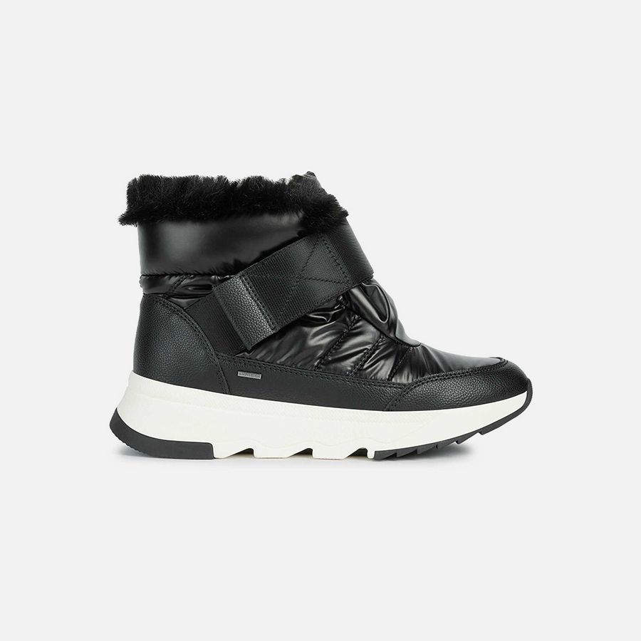 Černá dámská kotníková obuv Geox Falena | Geox.cz - Oficiální e-shop ...