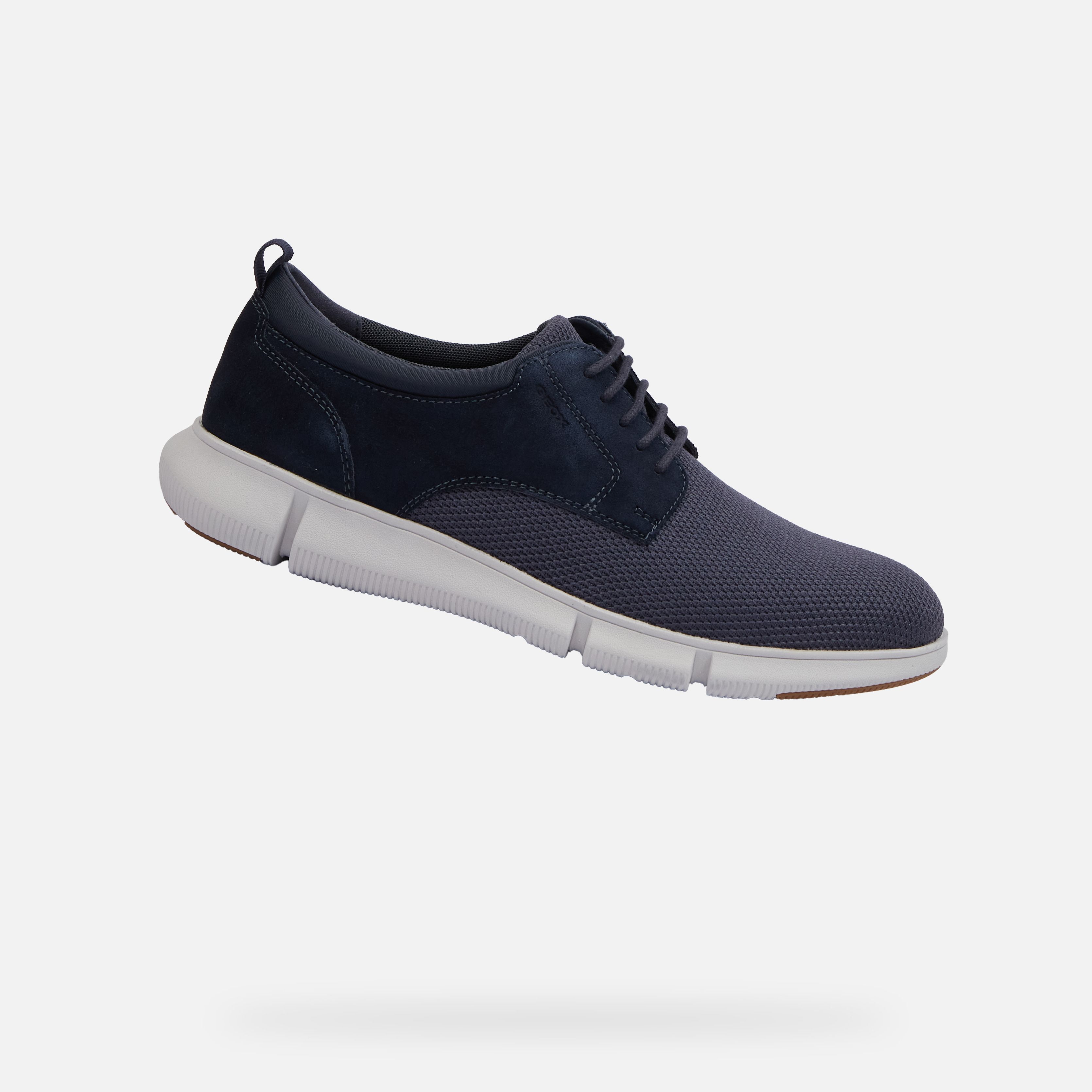 Granatowe męskie sneakersy Geox Adacter F | Geoxstore.pl - Oficjalny ...